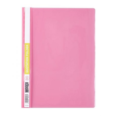 A4 PINK PVC PRESENTATION FOLDER – Easy Office