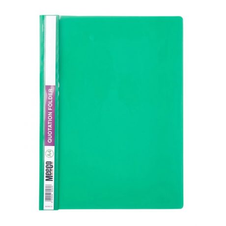 A4 GREEN PVC PRESENTATION FOLDER – Easy Office